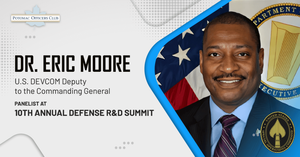 Dr. Eric Moore, U.S. DEVCOM Deputy To The Commanding General, Panelist ...